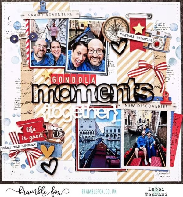 12 Scrapbook Layout Ideas with Large Titles – Scrap Booking