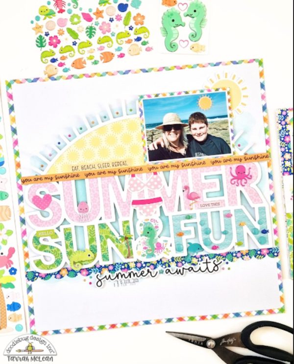 12 Scrapbook Layout Ideas with Large Titles – Scrap Booking