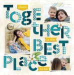12 Scrapbook Layout Ideas with Large Titles – Scrap Booking