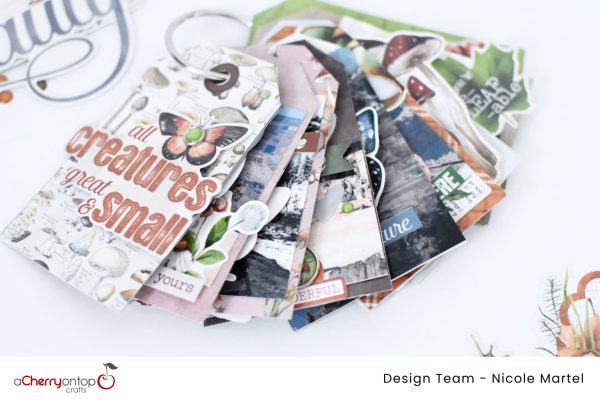 How to Make A Woodland Tag Scrapbook Album – Scrap Booking