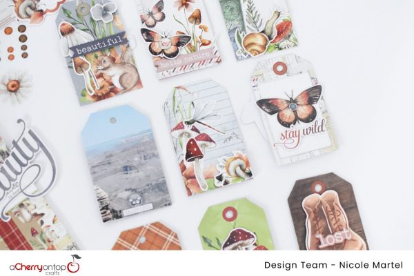 How to Make A Woodland Tag Scrapbook Album – Scrap Booking