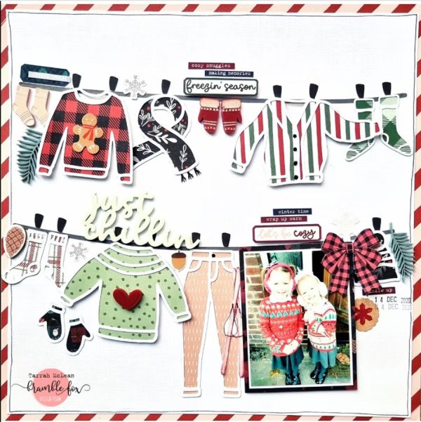 12 Sweater Weather Scrapbook Layout Ideas with FREE Printables – Scrap ...