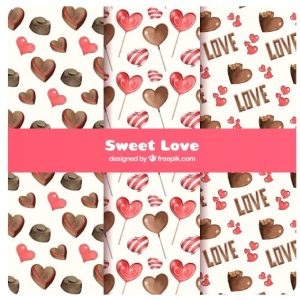 3 FREE Chocolate and Candy Pattern Papers to Download – Scrap Booking