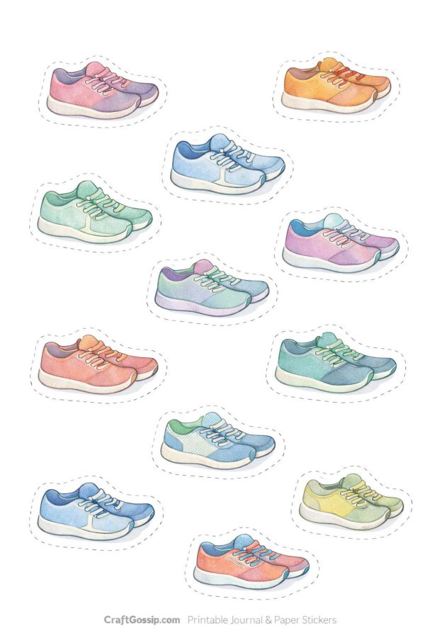 Printable Paper Stickers for Planners and Journals – Whimsical ...