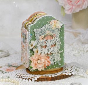 How to Make A Wedding Tag Mini Scrapbook Album – Scrap Booking